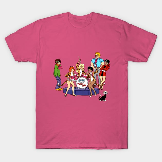 The Whole Josie Gang Josie And The Pussycats T Shirt Teepublic